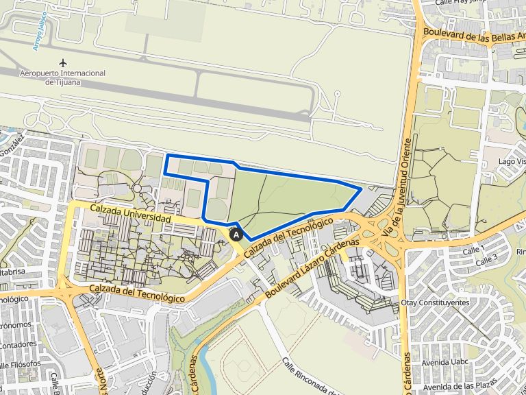Circular del sendero UABC (Universidad Autónoma de Baja California ...